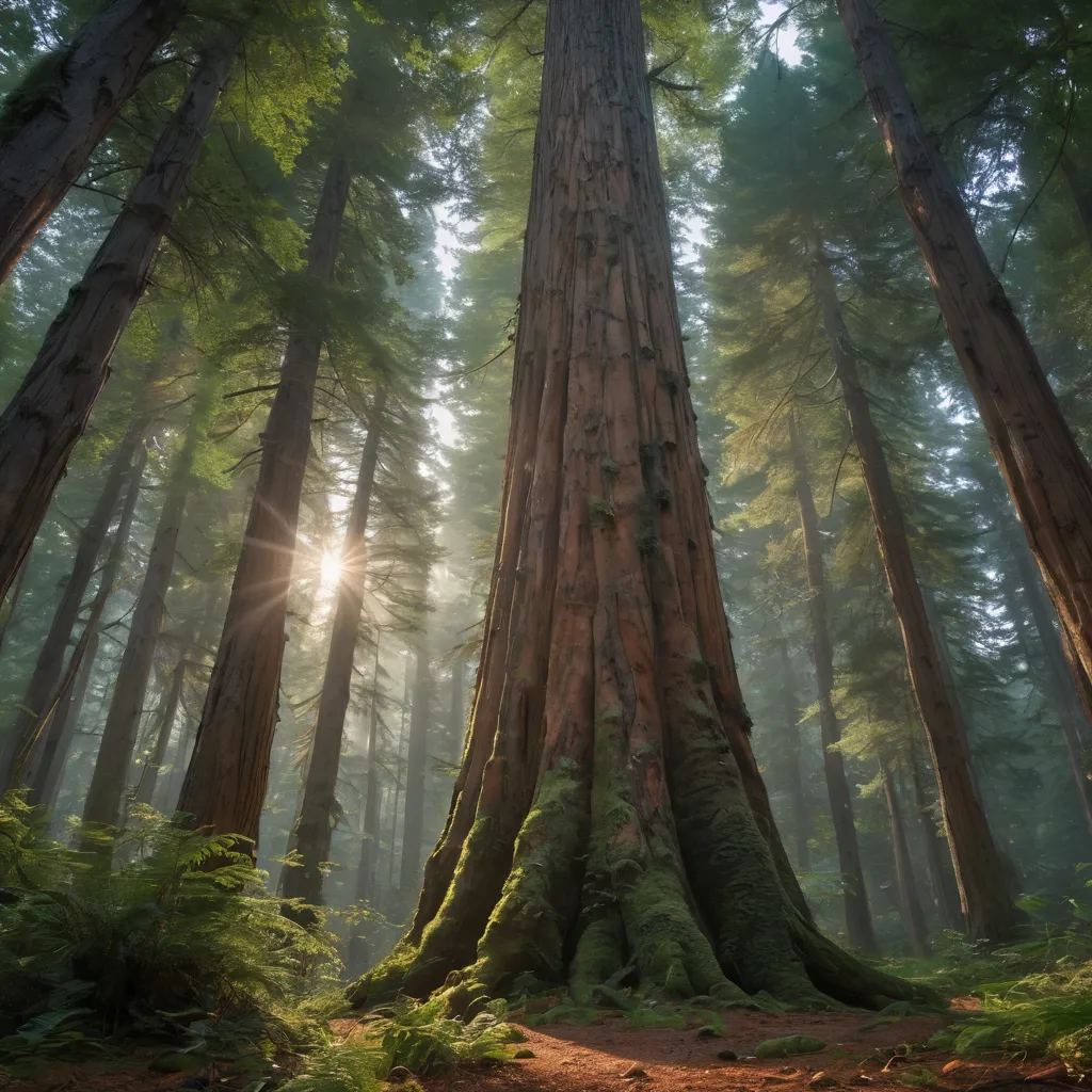 Exploring the Green Giant Western Red Cedar Tree