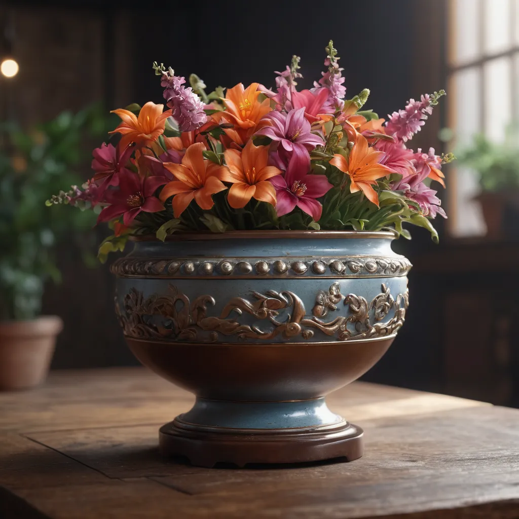 Exploring Large Containers for Floral Displays: Design and Functionality